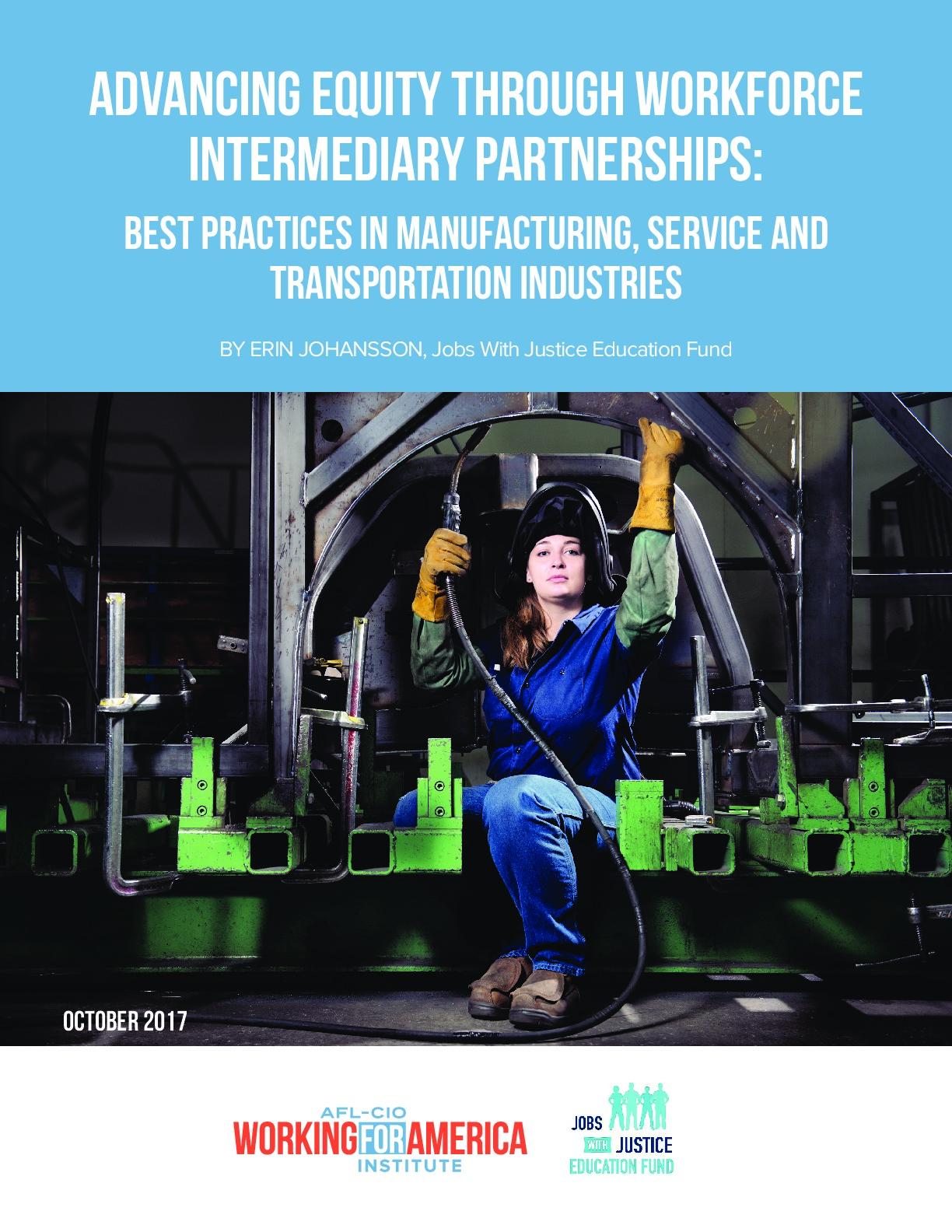 Advancing Equity Through Workforce Intermediary Partnerships | Working ...